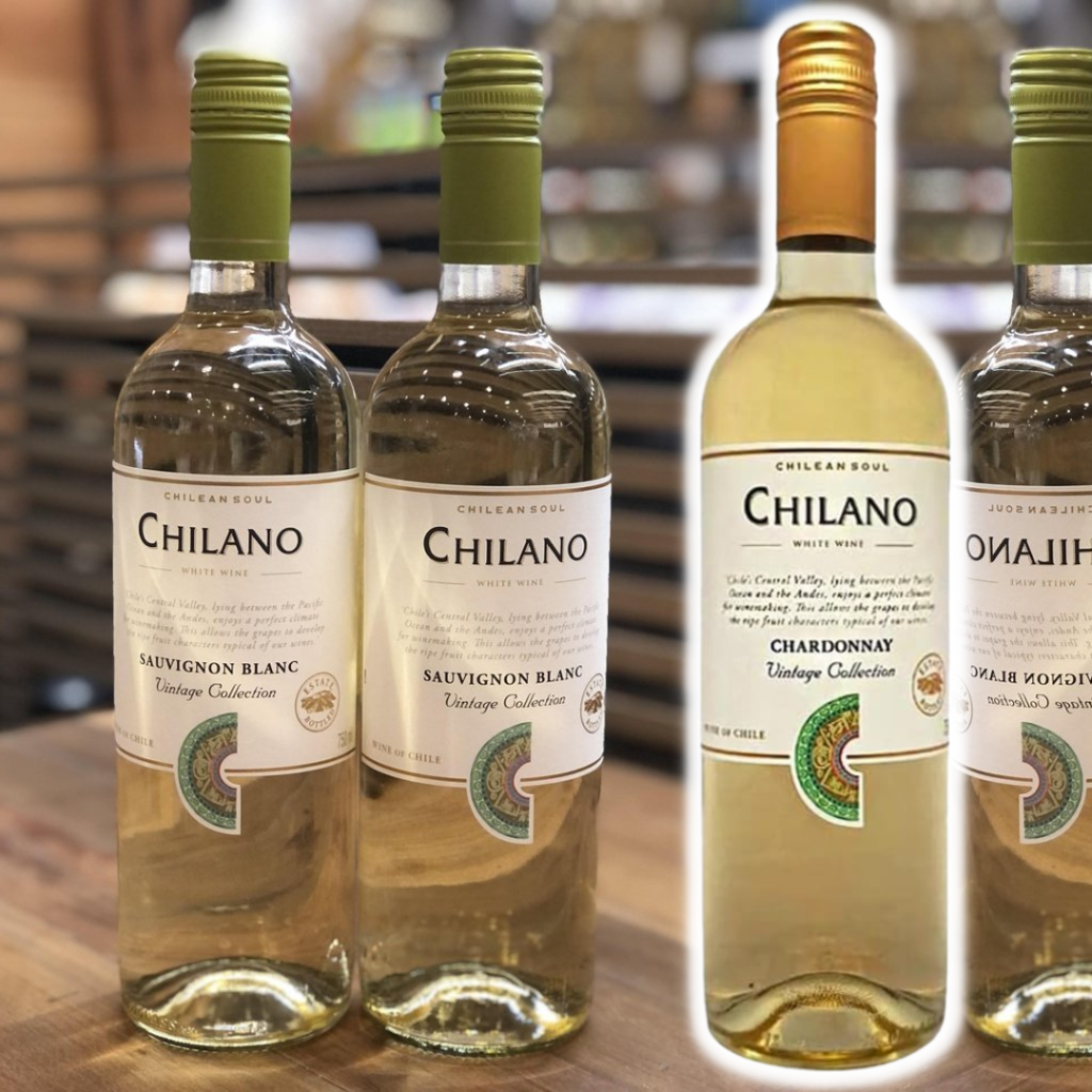 Vinho Chileno Chilano Branco Sauvignon Blanc ou Chardonnay 750ml – PROMOON