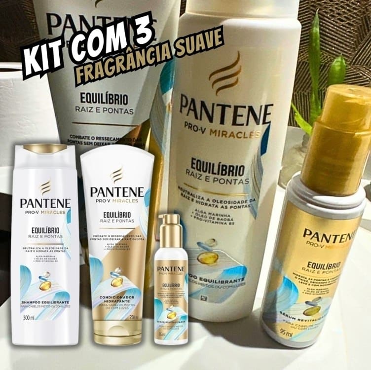 Pantene Kit PRO-V Miracles Equilíbrio Raiz e Pontas – PROMOON