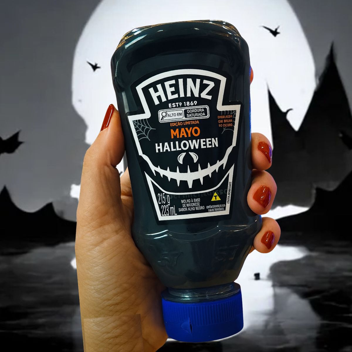 Heinz, Molho Maionese Halloween 215g – PROMOON